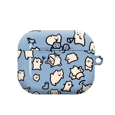 日韩进口菲林硬壳苹果耳机壳蓝牙