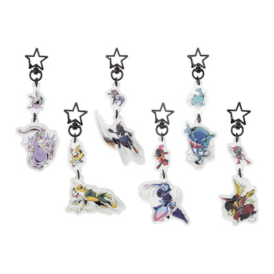 口袋妖怪PC中心亚克力钥匙扣挂件