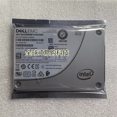 全新Intel SSD D3-S4510 480G SATA 6Gb SSDSC2KB480G801固态硬盘