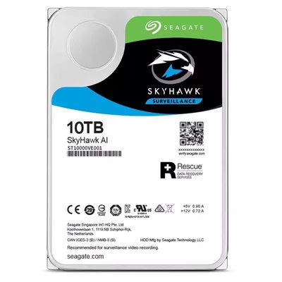ST10000VE001/0008 10T SATA 酷鹰 监控机械硬盘垂直10TB