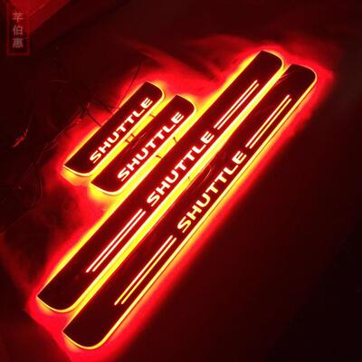 适用于 本田shuttle迎宾踏板 流光LED动态门槛条 16-21款PRIUS