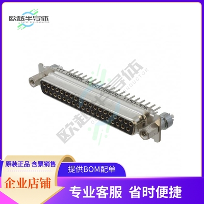 DCMN-37S-N-A197【CONN D-SUB RCPT 37P PNL MNT SLDR】