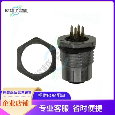 1551503【CONN RCPT FMALE 4POS GOLD SOLDER】