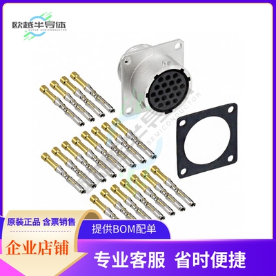 RT0W01419SNH-K【CONN RCPT FMALE 19POS GOLD CRIMP】