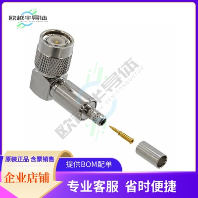 122150【CONN TNC PLUG R/A 50 OHM CRIMP】