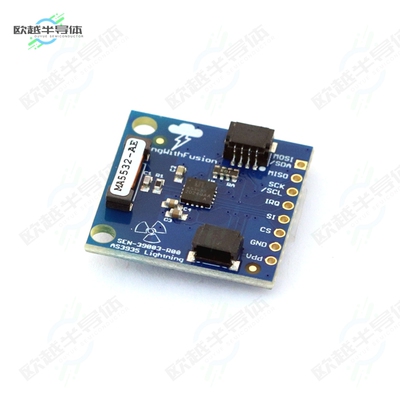 SEN-39003[开发板AS3935 DIGITAL LIGHTNING SENSOR,】