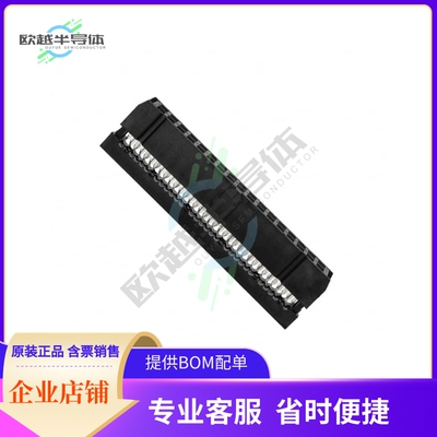 SFH210-PPPC-D17-ID-BK【CONN HEADER 34POS IDC 28AWG GOLD】