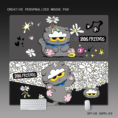 ZOA鼠标垫超大小雏菊权志龙周边
