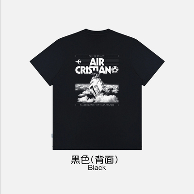 C罗 AIR CRISTIANO 宽松T恤卫衣足球运动球迷周边潮流短袖纯棉