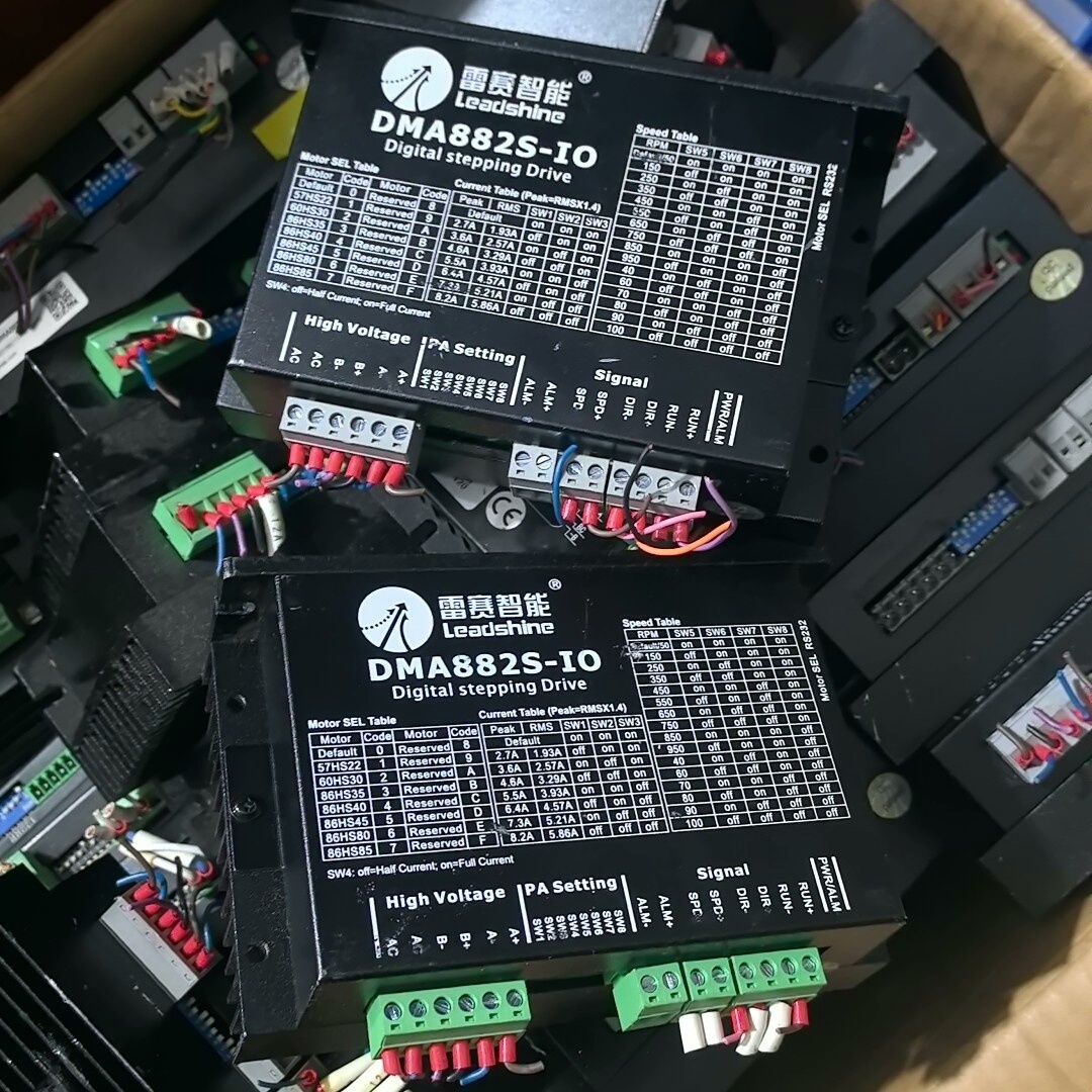 雷赛自发脉冲型步进驱动器 DMA882S-IO 电平控制转停