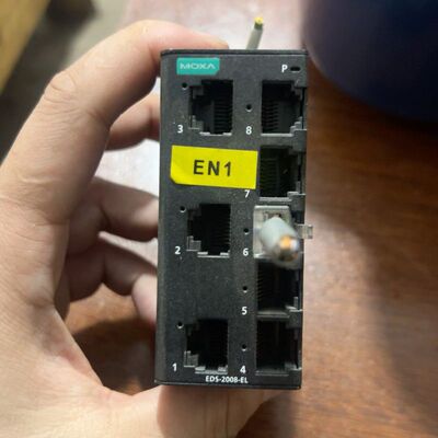 MOXA工业交换机 EDS-2008-EL 8口百兆 支持1