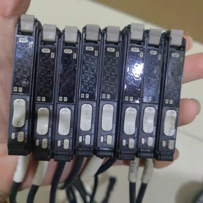 光纤放大器E3X-ZD11 共8条 无上盖 图片实物拍