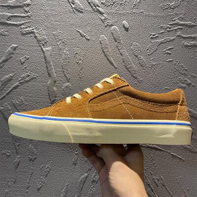 Classics Sk8 Low Futuremade棕色低帮休闲板鞋小屁孩联名FTMD