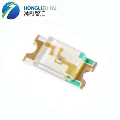 鸿利2012(0805)绿光2.6-3.4V 20mA 518nm-528nm 亮度＞1000mcd