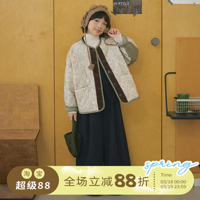 OLAMIMI2025秋冬儿童亲子棉服