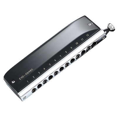 JDR嘉德瑞12孔半音阶口琴EVO-0648s初学者学生练习专业演奏款c调