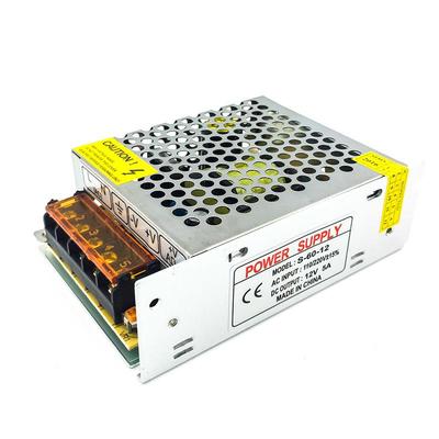 12V5A开关电源LED灯带电源安防监控摄像头电源12V5A60W开关电源