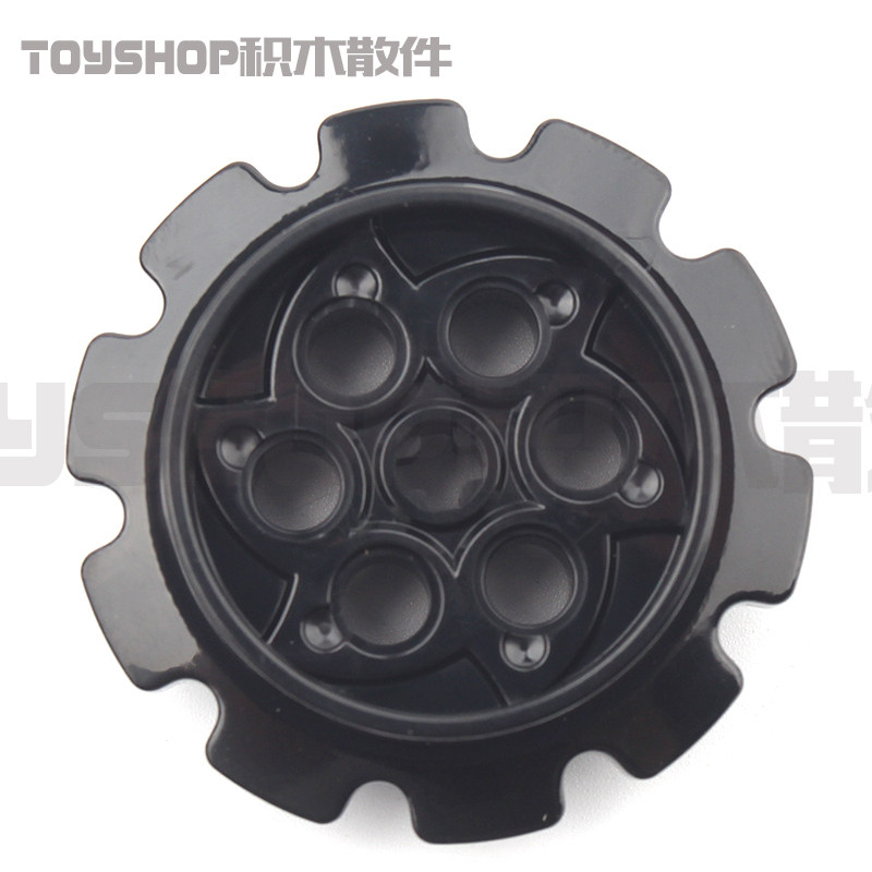 双鹰咔搭国产科技积木MOC散件配件 57519黑 4582792大履带驱动轮_虎窝淘