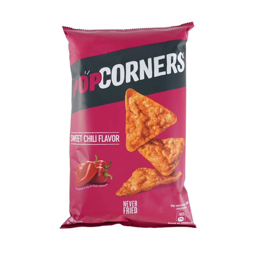 盒马代购 Popcorners甜辣椒味玉米脆(膨化食品)142g束埔寨进口