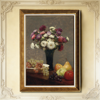 现货 意大利Mondopuzzle进口拼图 Henri 紫菀与水果 1000片+相框