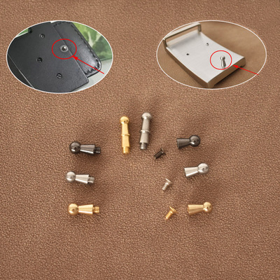 皮带扣和尚头奶嘴钉维修M搭扣螺钉古奇卡扣蘑菇头钉子