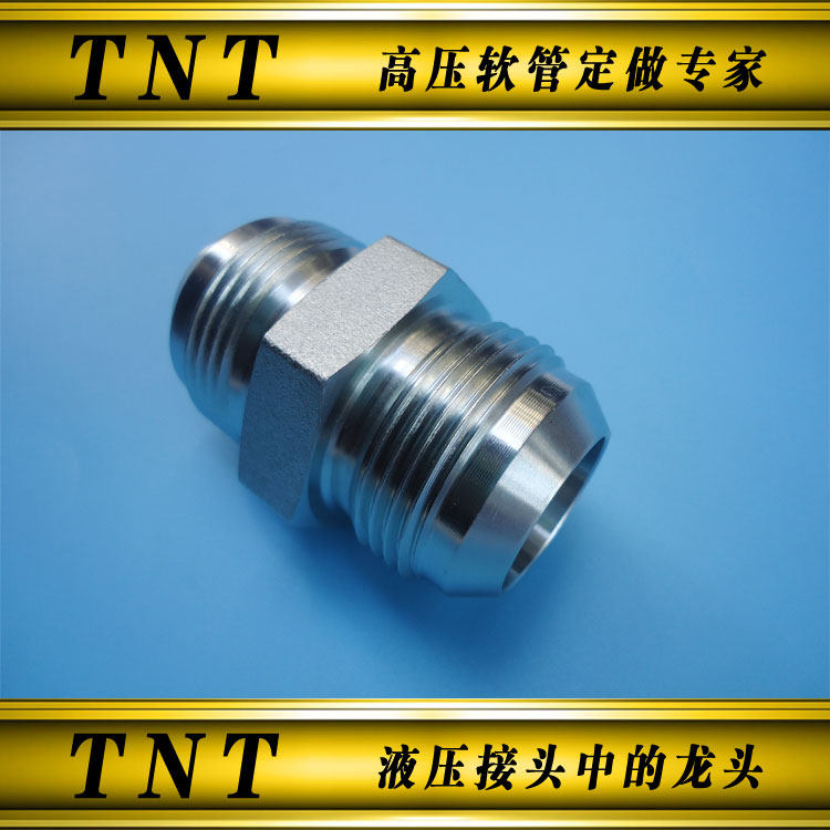 美制UNF螺纹ORFS平面O圈JIC74度锥XA1FJ49三四通对接管路分流串联_虎窝淘