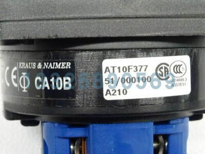 CA10B D-123X*02E CA10B SGF102 KRAUS & NAIMER转换开关原装进口
