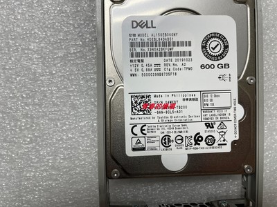 Dell/戴尔 04WX8Y 4WX8Y 600G 10K SAS 2.5 12Gb硬盘AL15SEB060NY