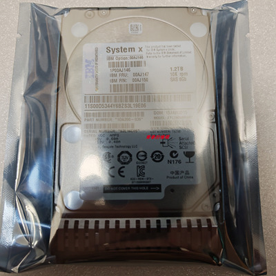 IBM 00AJ146 00AJ147 00AJ150 1.2T 1.2TB 10K SAS 6Gb 硬盘