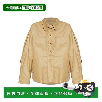 香港直邮Isabel Marant 长袖衬衫 HT0605FAC1C01I亚麻