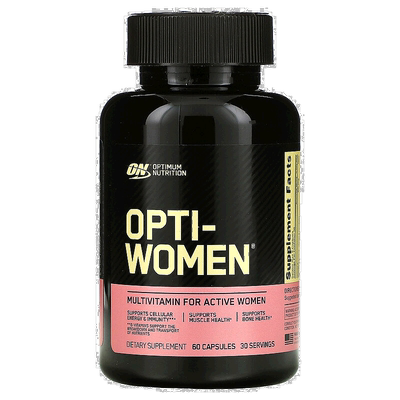 香港直发optimum nutrition女性复合维生素胶囊60粒补充