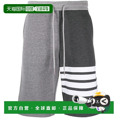 香港直邮THOM BROWNE 男士短裤 MJQ012F00535982 AW2025 灰色