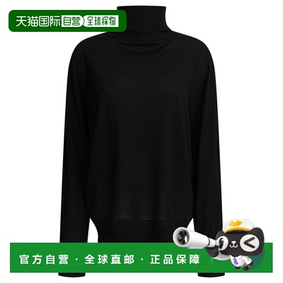 1h可退 香港直邮TOTEME 女士针织衫 261WRT0641YA0226001BLACK SS