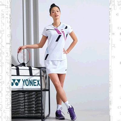 韩国直邮YONEX 羽毛球专业品牌231TS010F PURPLE羽毛球服女士