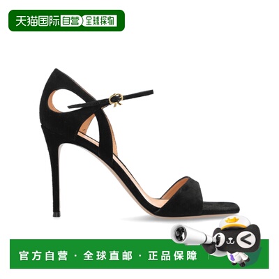 Gianvito Rossi 露趾高跟凉鞋 G6178195RICCAMNERO
