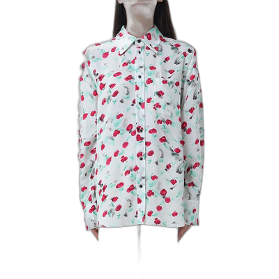 1h可退 香港直邮潮奢 Marni 玛尼 女士 长袖衬衫 CAMA0103A0UTVA1