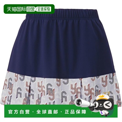 【日本直邮】尤尼克斯 短裙 吸汗速干 26135 新款午夜蓝半身裙