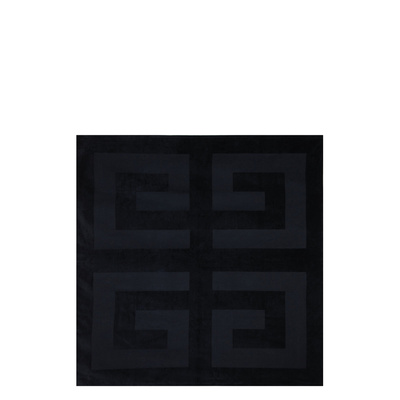 香港直邮GIVENCHY 男士围巾 BMZ00Y145H001 SS2025 黑色 Cotton b