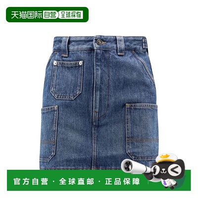 香港直邮GIVENCHY 女士牛仔裤 BW410P517B420 SS2026 蓝色 Denim