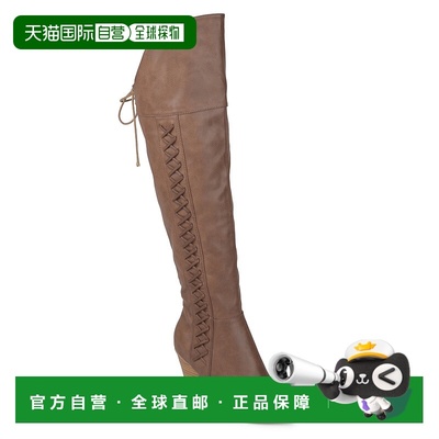 自营 journee collectionJournee Women's Spritz-P Boot - brown