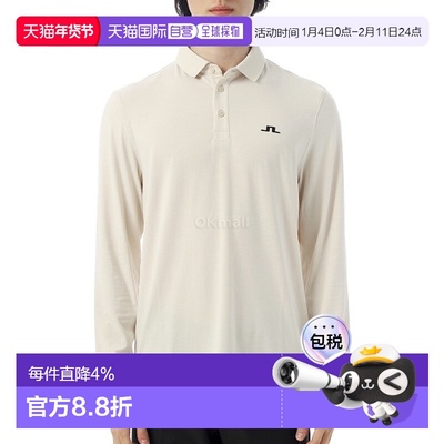 韩国直邮J.LINDEBERG Florian 长袖 Polo 衫 (GMJT13062-U029) 长