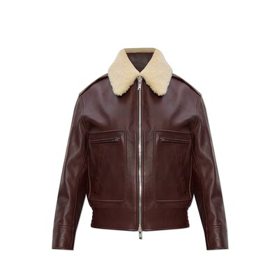 BOTTEGA VENETA 女士夹克 832380V5MF02107 CO 酒红色