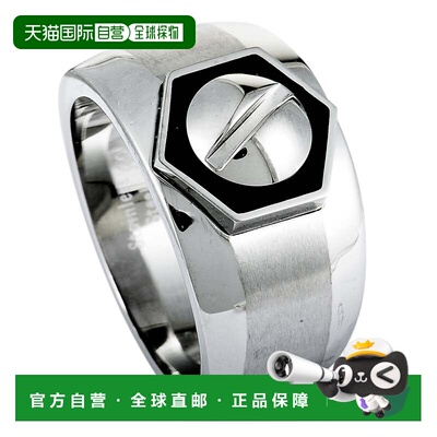 自营 Charriol Rotonde 不锈钢黑色环氧树脂带环 - 多 美国奥莱直