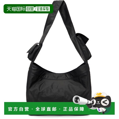 1h可退 香港直邮Y-3 女士 黑色大号 Newspaper 单肩包 KD4181