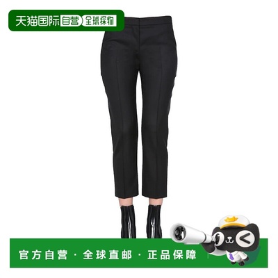香港直邮ALEXANDER MCQUEEN 女士直筒裤休闲裤 584873QJACB1000-3