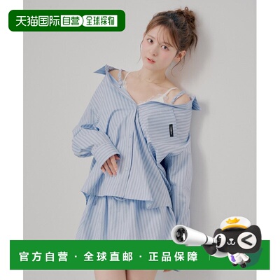 1h可退 日本直邮Chico 女装 2way宽松衬衫 可拆卸肩带设计  CHZ10