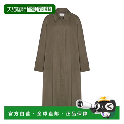 香港直邮THE ROW 女士外套 R000043W4745DFW AW2026 绿色 加长款
