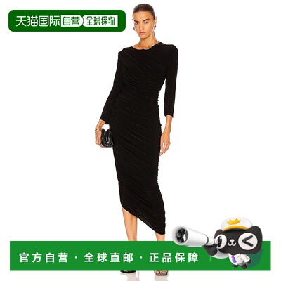 1h可退 香港直邮NORMA KAMALI 诺玛 卡玛丽 女士 中长连衣裙 KK32