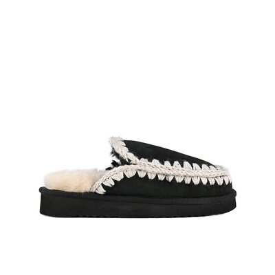香港直邮MOU 女士拖鞋 FW101125ABKWHI