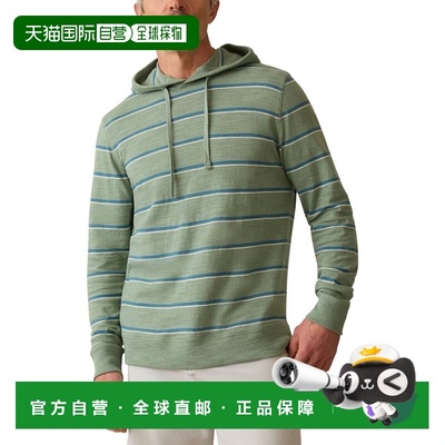 自营Faherty Sunwashed Slub Hoodie - green 美国奥莱直发
